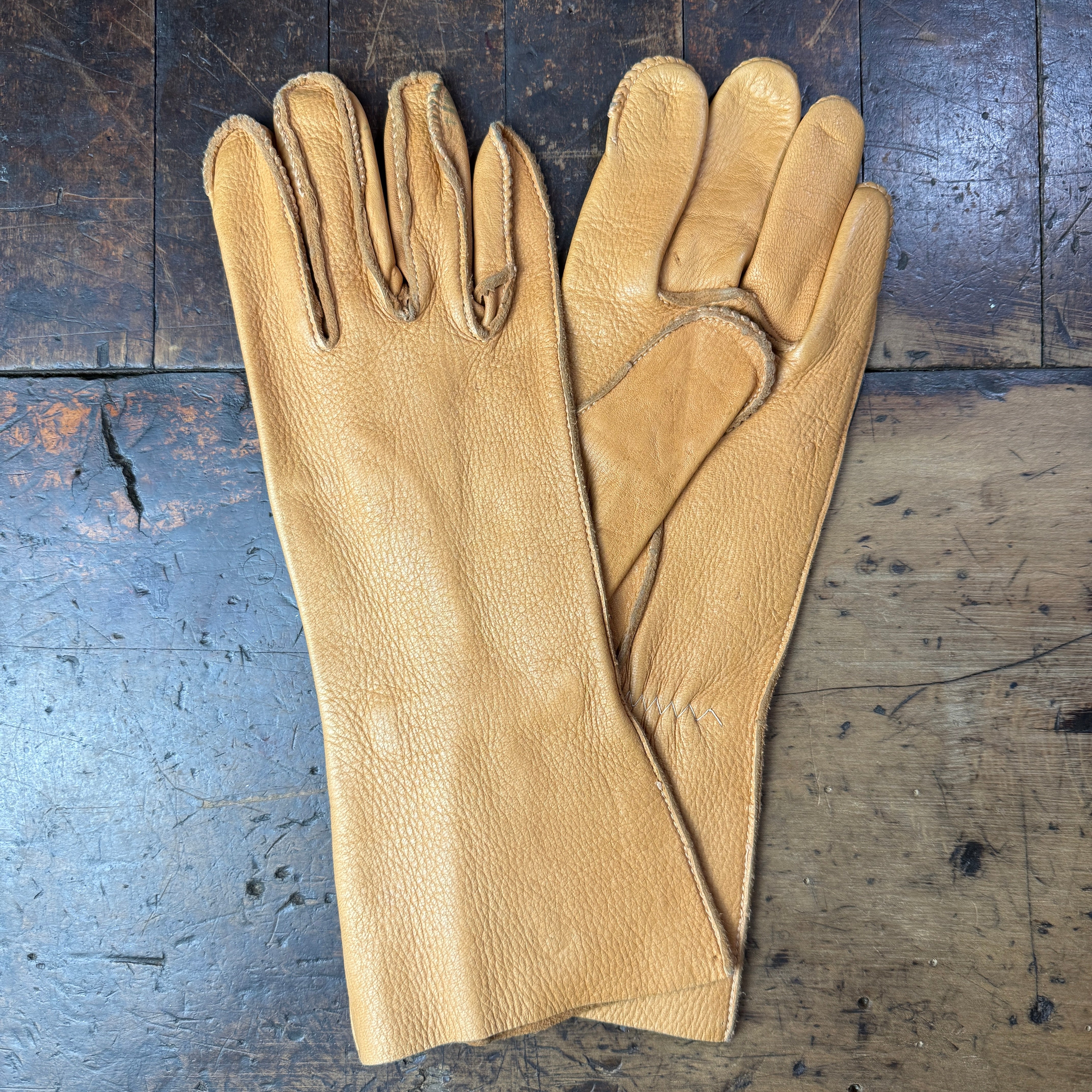 USAAF WW2 Leather B-3A Flight Gloves - Deadstock – The Major's Tailor