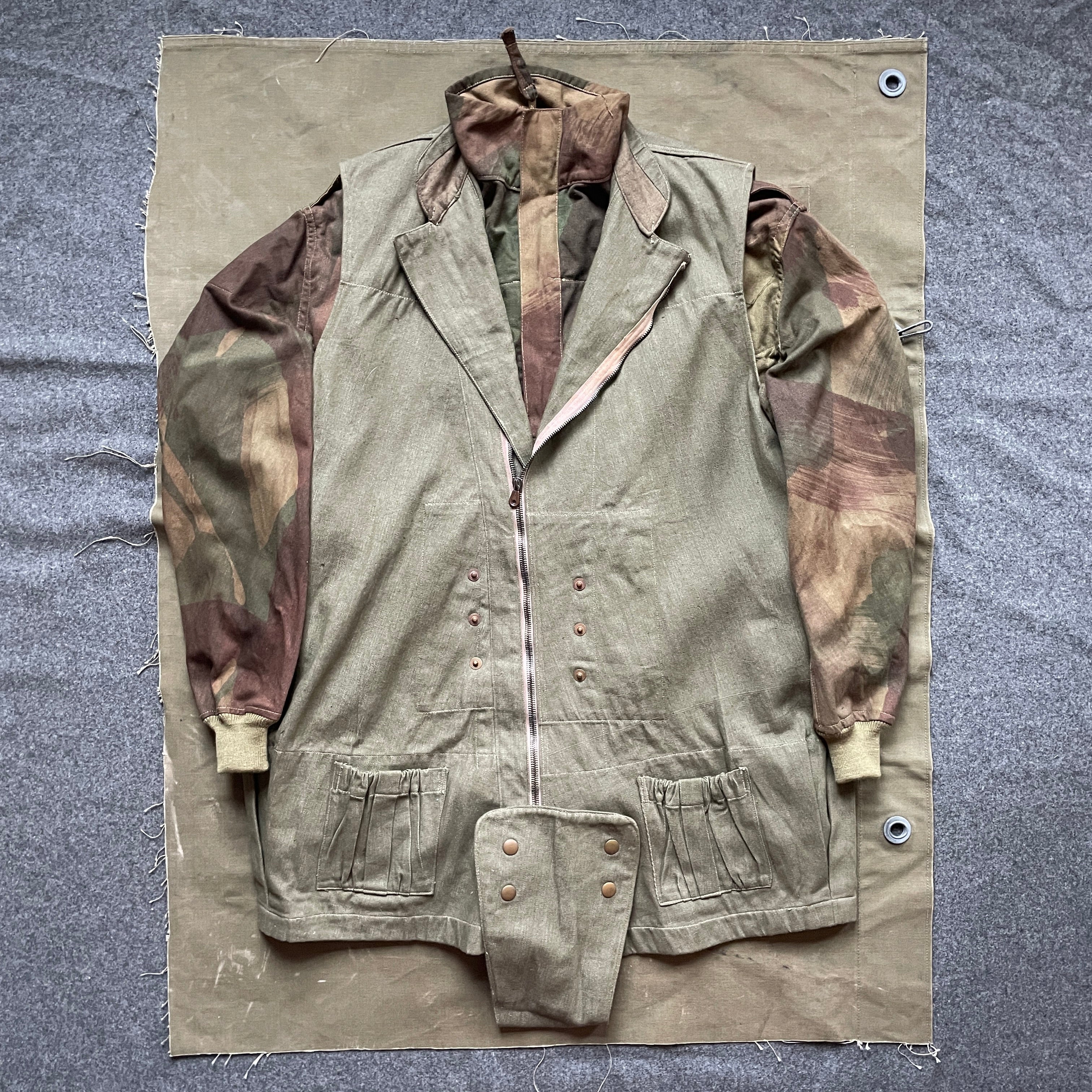 British Army WW2 First Pattern Denison Smock + Denim Jackets Parachuti ...