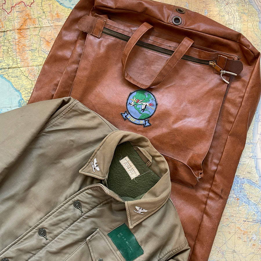 US Navy A2 Deck Jacket Jungle Cloth – The Major's Tailor